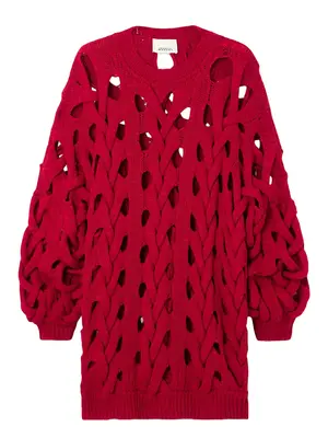 ISABEL MARANT ÉTOILE Isabel Marant Ella Oversized Open-Knit Sweater