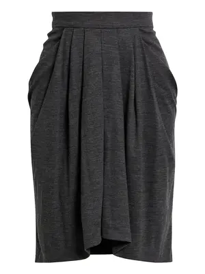 ISABEL MARANT Isabel Marant Ginali Pleated Wool-Jersey Skirt
