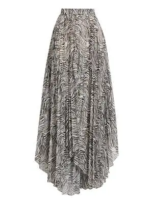 Isabel Marant Alena Zebra-print Maxi Skirt - Animal Print