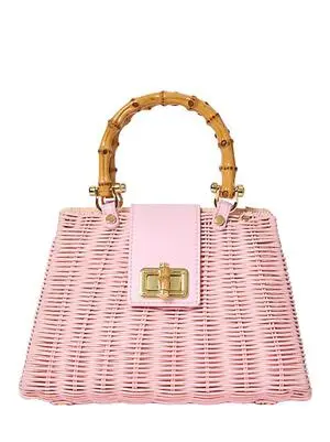 Lilly Pulitzer® Leena Top Handle Bag Pink Muse