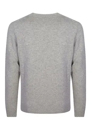 CENERE GB Crew-neck Jumper - Grey
