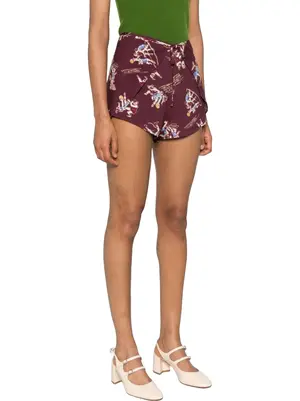 BODE Layup Printed Shorts - Red