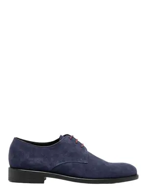 Paul Smith Bayard Suede Derby Shoes - Blue