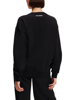 Karl Lagerfeld K/heart Sweatshirt - Black