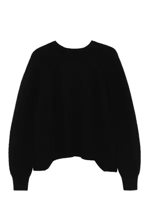 NUDE Virgin Wool Sweater - Black
