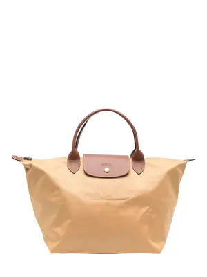 Longchamp Medium Le Pliage Tote Bag Yellow