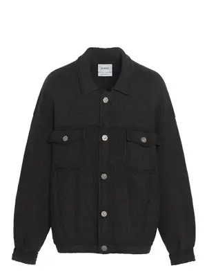 BARRIE Barrie Oversized Denim Jacket Black