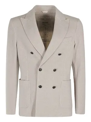 CIRCOLO 1901 Cotton Blazer - Grey