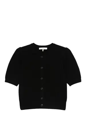 FRAME FRAME Short-sleeve Cardigan Black