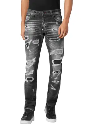 Philipp Plein Skinny Jeans - Black