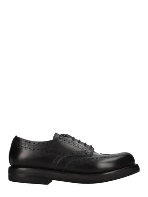 Premiata Leather Brogues - Black