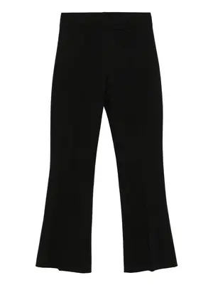 BLANCA VITA Flared Trousers - Black