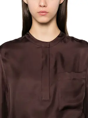 Loulou De Saison Loulou Studio Eden Shirt - Brown