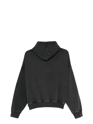 AVAVAV Cotton Jersey Drop-shoulder Hoodie - Black
