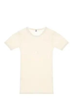 BASERANGE Cut-out T-shirt - White