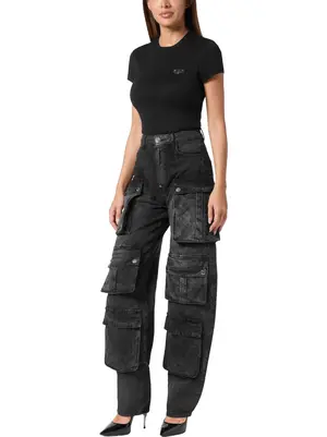 PHILIPP PLEIN Philipp Plein Oversize Cargo Jeans