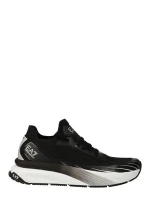 Emporio Armani Crusher Distance Sneakers - Black