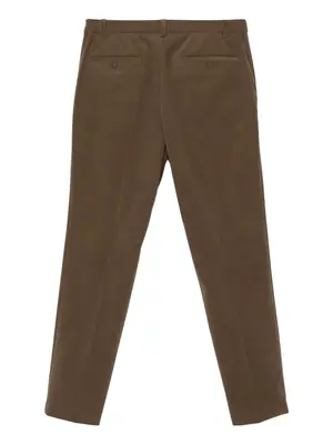 BOSS Slim-cut Corduroy Trousers - Brown
