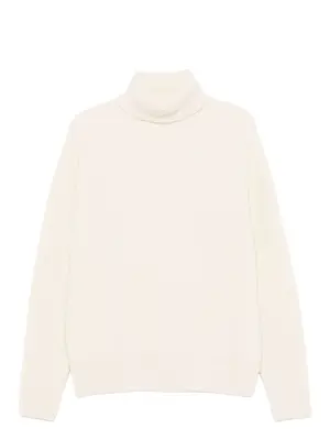 BOSS Roll-neck Sweater - Neutrals
