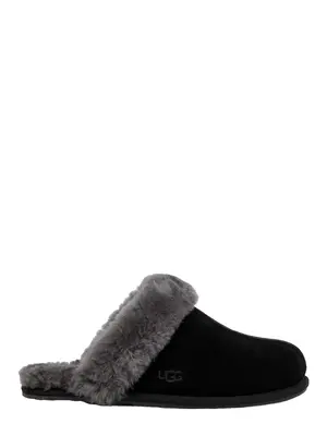 UGG Scuffette Ii Suede Slippers - Black