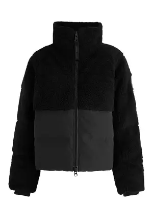 Canada Goose Elora Quilted Shell And Fleece Jacket - Black