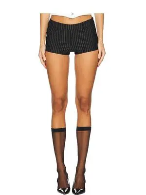 Superdown Baya Micro Mini Short - Black