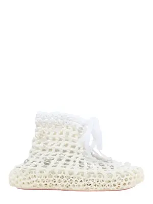 SUSAN FANG Susan Fang Crochet Beaded Ankle Boots