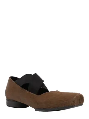 UMA WANG Fur Ballet Flats - Brown