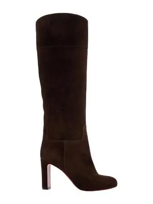CHRISTIAN LOUBOUTIN Loo Botta 85mm Knee Boots