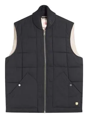 Armor Lux Padded Zip Vest - Rich Navy