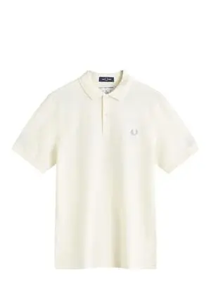 Comme Des Garçons X Fred Perry Back Print Polo - Ecru
