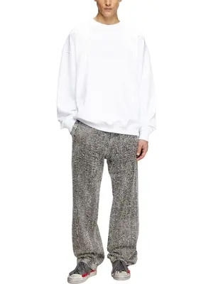 DIESEL® S-Mart-Bigoval Sweatshirt White