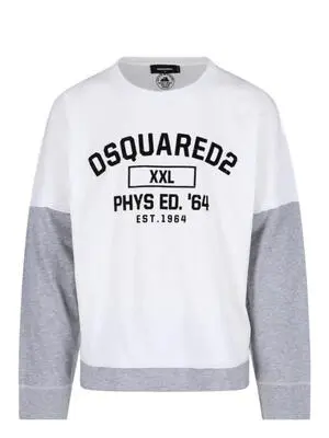 Dsquared2 Layered Long Sleeve T-shirt - White