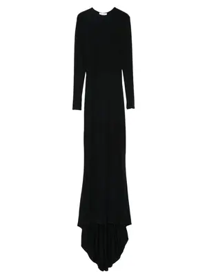 IOANA CIOLACU Jersey Maxi Dress - Black