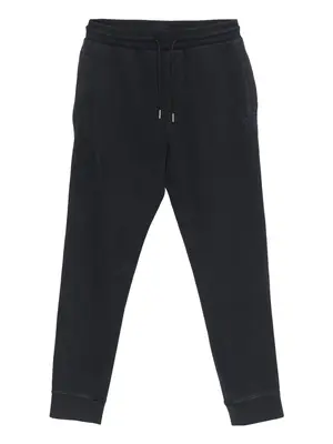 BOSS Cotton Track Pants - Blue