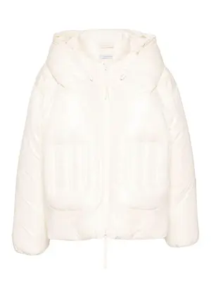 JUNTAE KIM Spiral Puffer Jacket - Neutrals