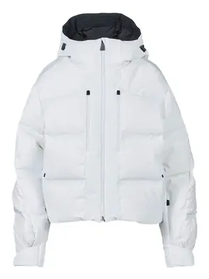 Aztech Mountain Nuke Hooded Ski Jacket - White