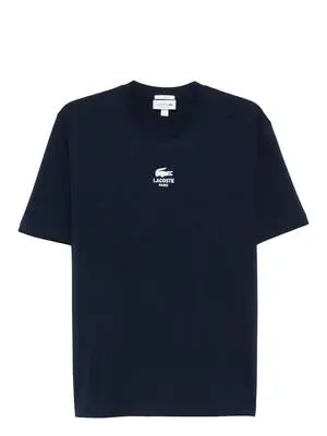 LACOSTE Logo-print Cotton T-shirt
