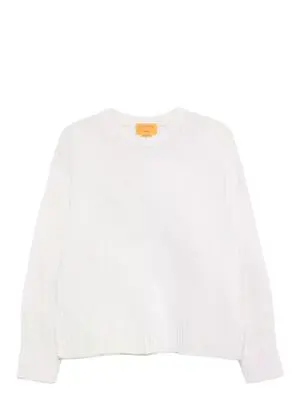 Guest In Residence Knitted Cashmere Sweater Neutrals