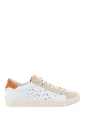 P448 John Low-Top Sneakers White Camel