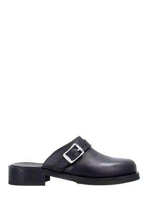 Our Legacy Buckled Clogs - Black
