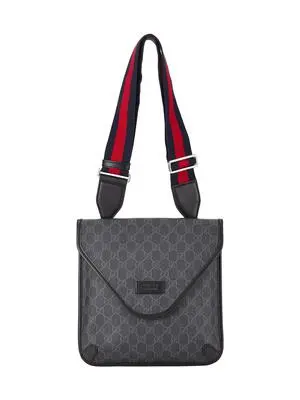 Gucci Original Gg Supreme Messenger Bag - Black