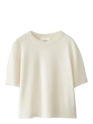 LISA YANG STORE The Cila T-Shirt Cream