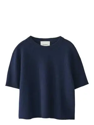 LISA YANG STORE The Cila T-shirt - Navy