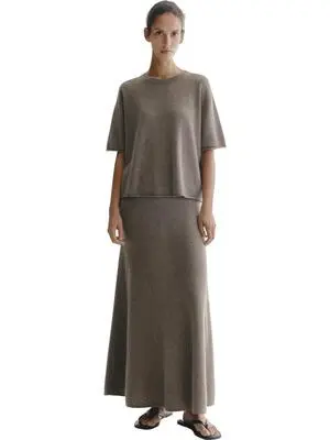 LISA YANG The Cila T-Shirt Truffle