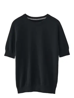 LISA YANG STORE The Kenza T-Shirt Black