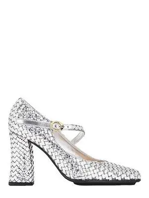 Bottega Veneta Step Pumps - Silver