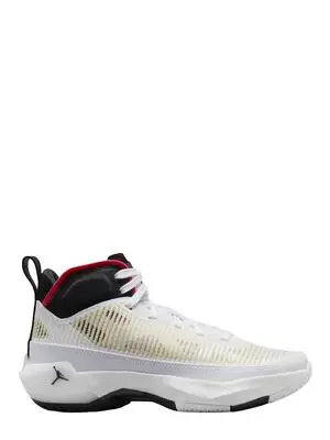 JORDAN 37 Sneakers - White/siren Red/black