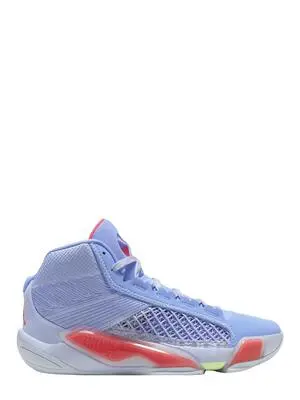 JORDAN 38 Fadeaway Sneakers - Light Marine/royal Pulse/flash Crimson
