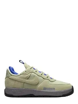 Nike Air Force 1 Wild Sneakers - Olive Aura/aquarius Blue/ashen Slate